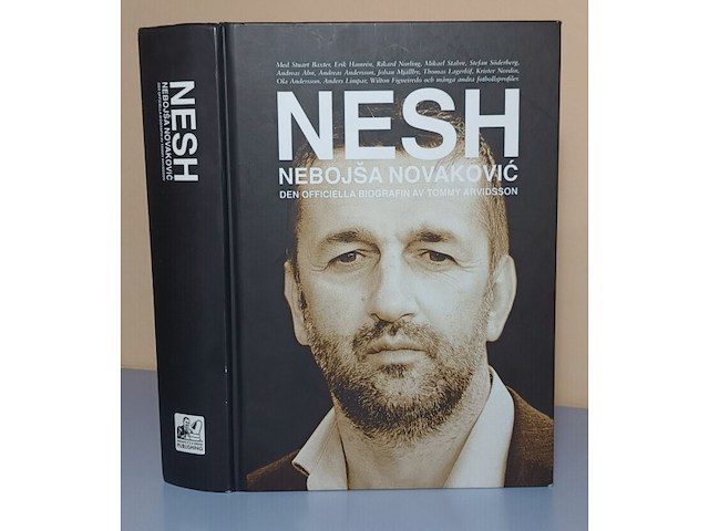 NESH Nebojša Novaković biografija sa potpisom na švedsk