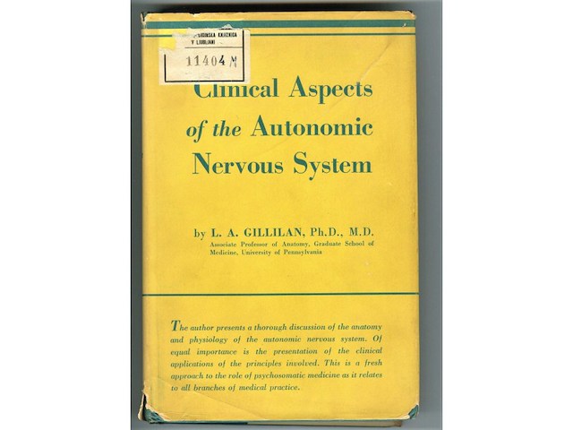 Clinical Aspects of the Autonomic Nervous System