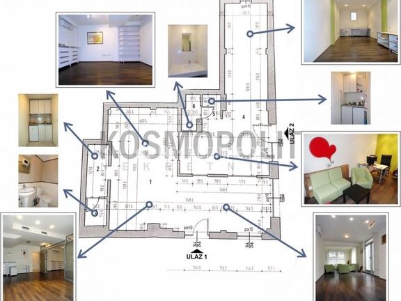 Voždovac, Lekino brdo, Vidska, Lokal, 90m2, 210000 EUR