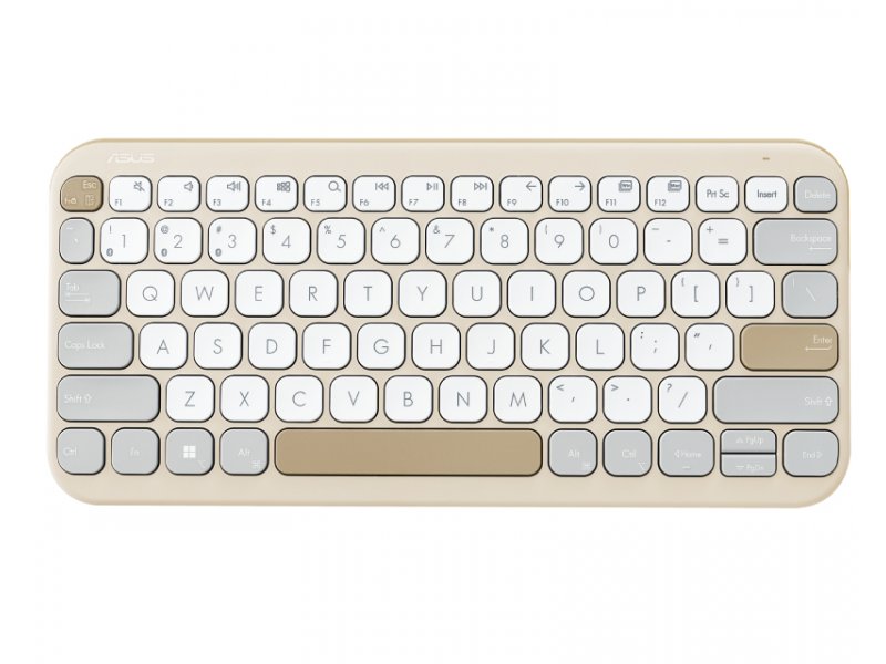 ASUS KW100 MARSHMALLOW WIRELESS TASTATURA BG