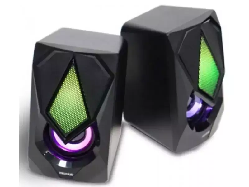 MICROLAB B-25 STEREO ZVUCNICI BLACK, 6W RMS (2 X 3W), USB POWER, 3,5MM RGB