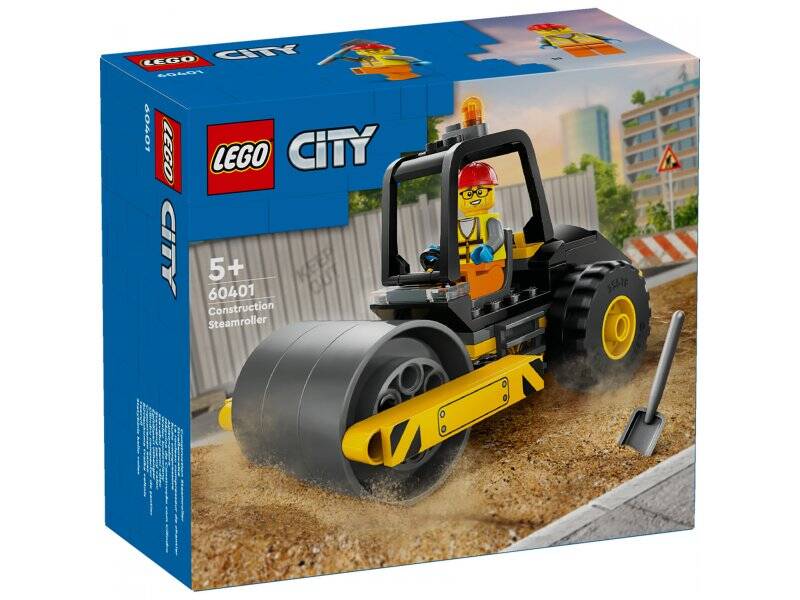 LEGO 60401 GRAĐEVINSKI PARNI VALJAK