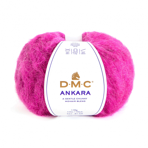 DMC ANKARA 50G/110M 70% ACRYLIC, 30% MOHAIR