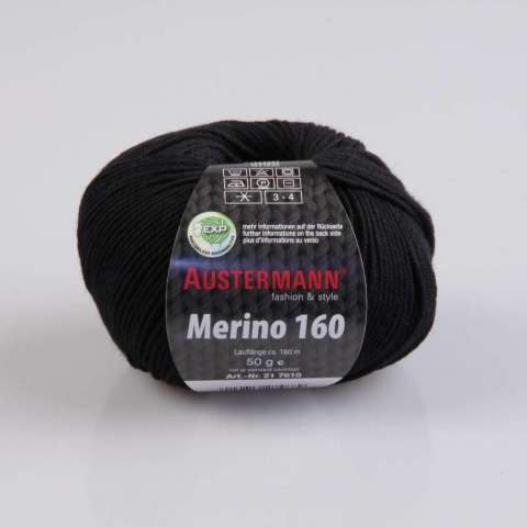 MERINO 160 TAMNO BRAON 50GR/160M 100% VIRGIN WOOL