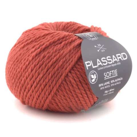 SOFTIE-PLASSARD 50GR/82M 90% WOOL, 10% ALPACA