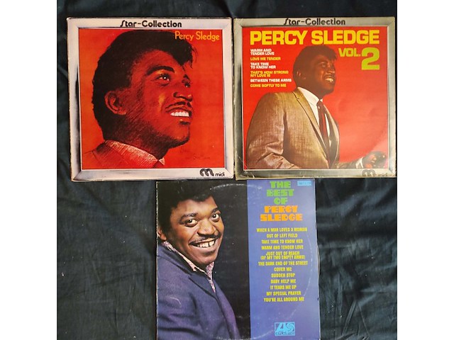 Percy Sledge x 3 lp