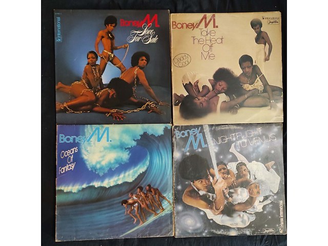 Boney M x 4 lp