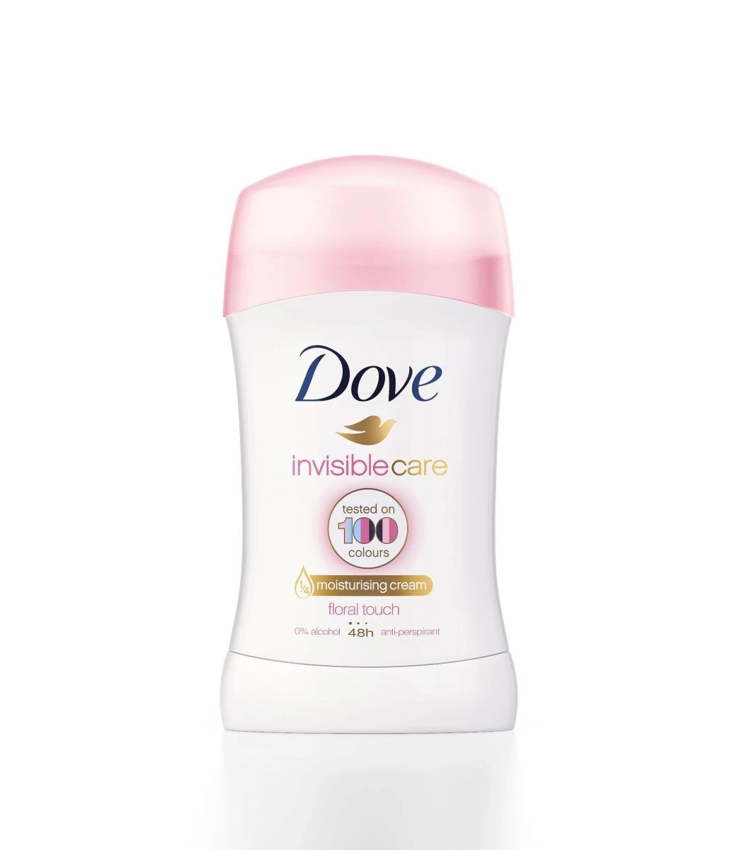 DOVE STIK 40ML W.INVISIBLE CARE FLORAL TOUCH