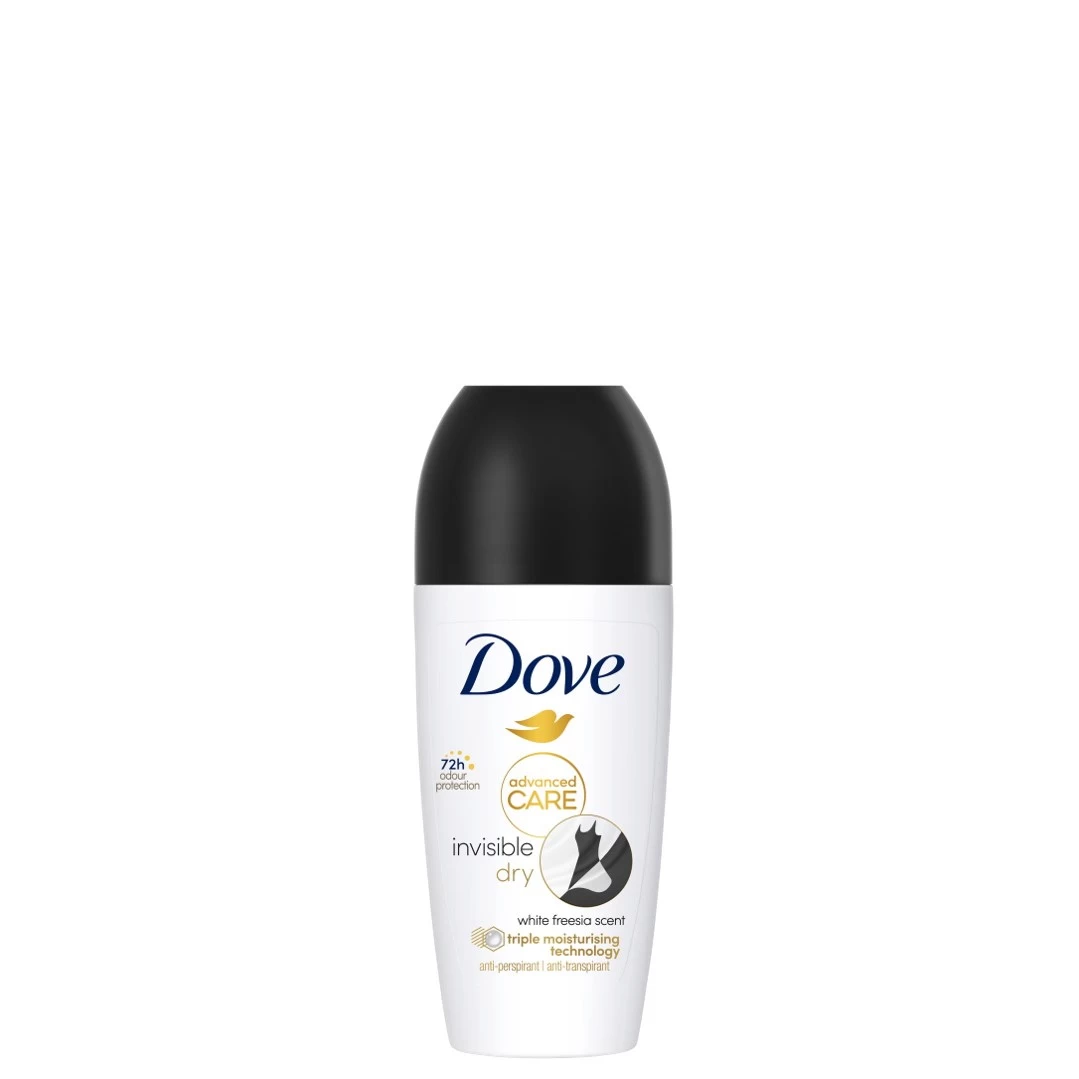 DOVE ROLL-ON 50ML W.INVISIBLE DRY