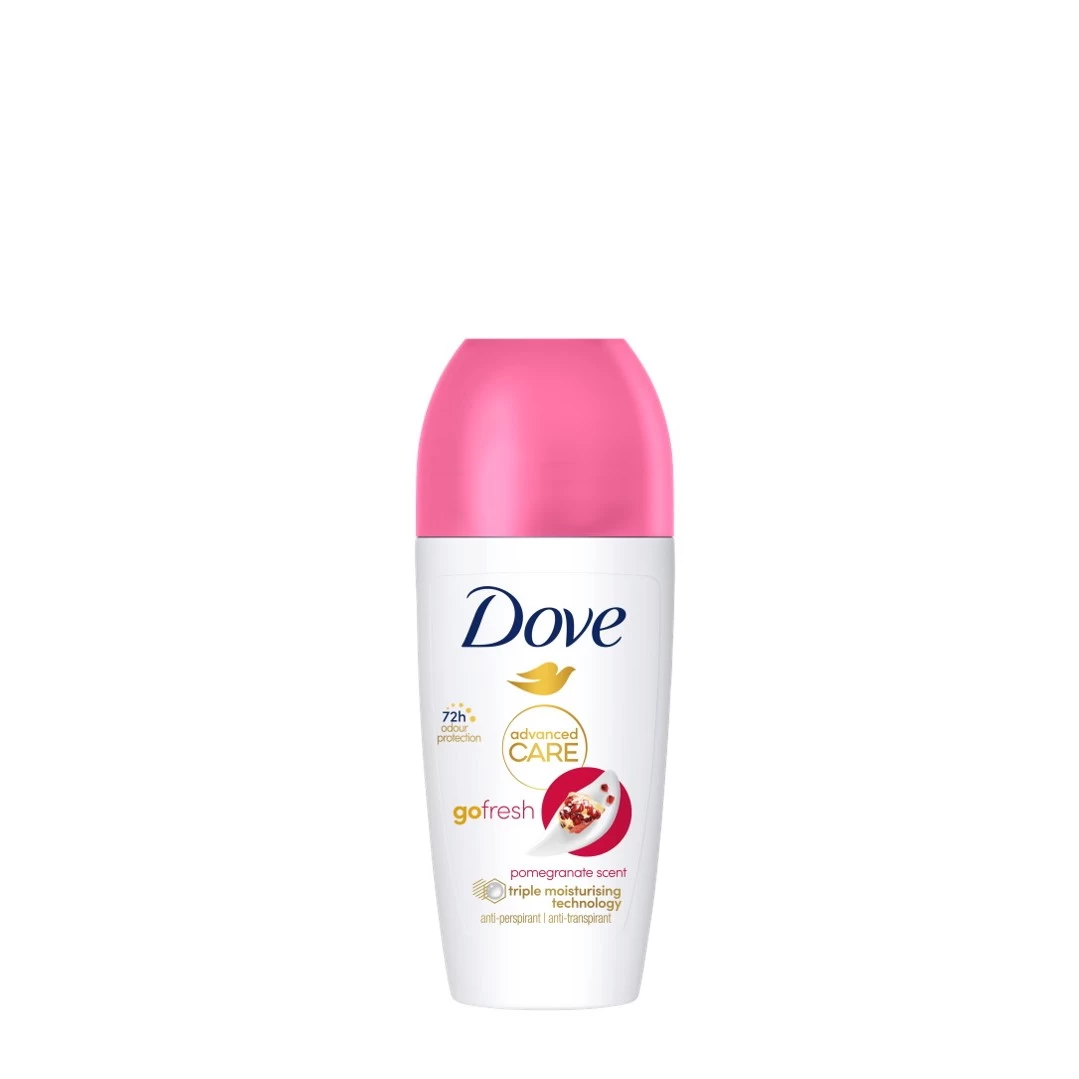 DOVE ROLL-ON 50ML W.GO FRESH POMEGRANATE