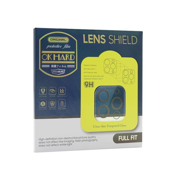 Folija za zaštitu kamere Glass Ultra Thin za Iphone 13/ 13 Mini, crna