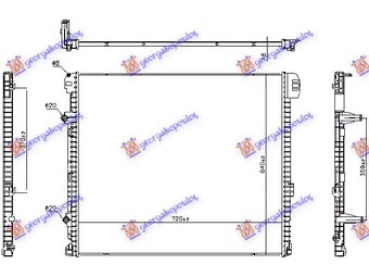 HLADNJAK MOTORA AUTOMATSKI 2.0 TDI DIZEL (MANUELNI) (720x628) VW CRAFTER 17-