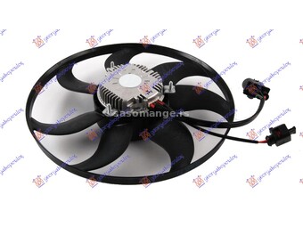 VENTILATOR (MOTOR+ELISA) (BENZIN/DIZEL) (36cm) (300W) VW GOLF V VARIANT 07-09