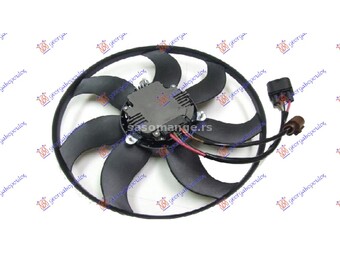 VENTILATOR (MOTOR+ELISA) (BENZIN/DIZEL) (36cm) (220W) VW CADDY 10-15