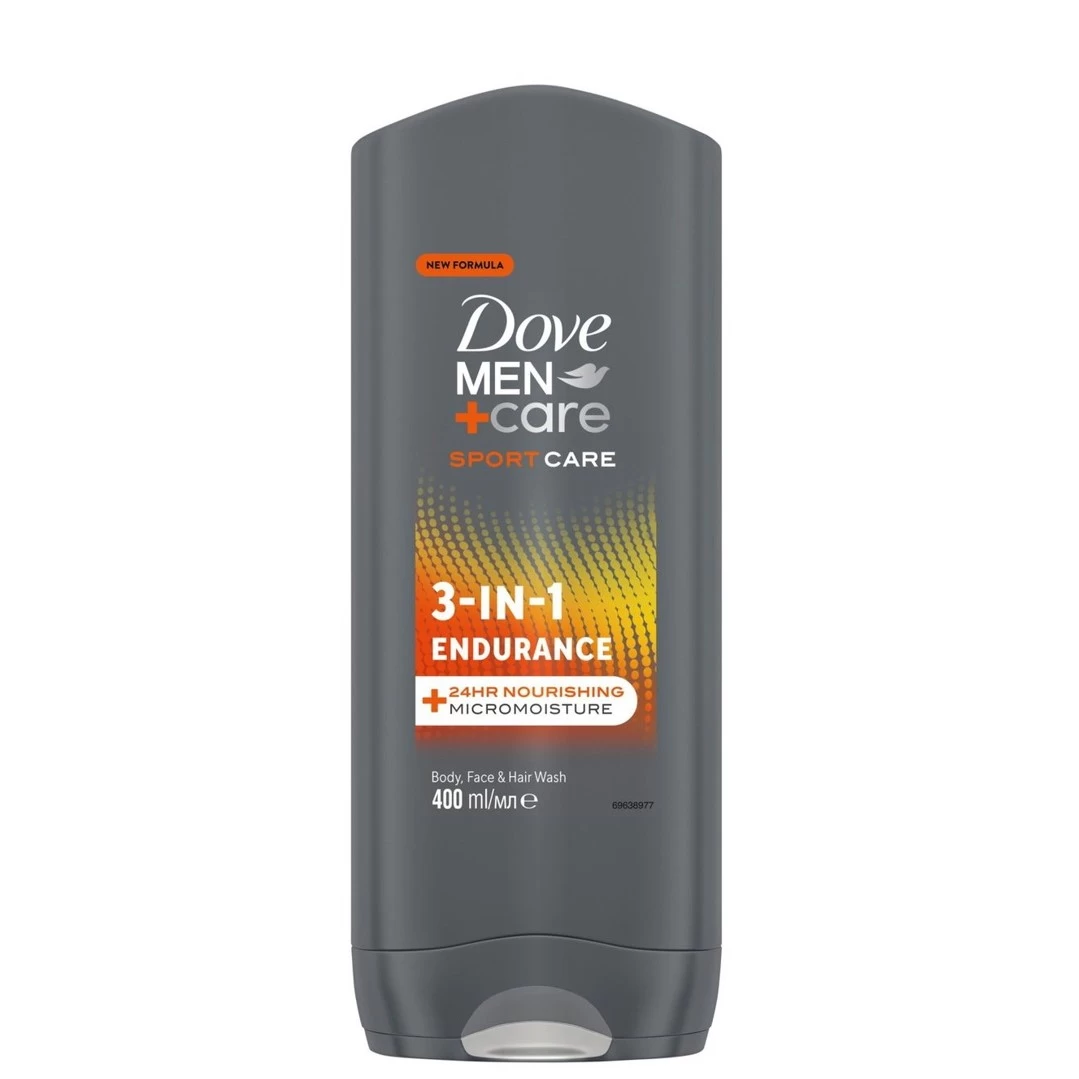 DOVE GEL MEN 400ML ENDURANCE