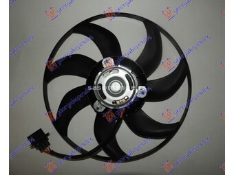 VENTILATOR HLADNJAKA (MOTOR+ELISA) (390mm) (3 PIN) VW POLO 14-17