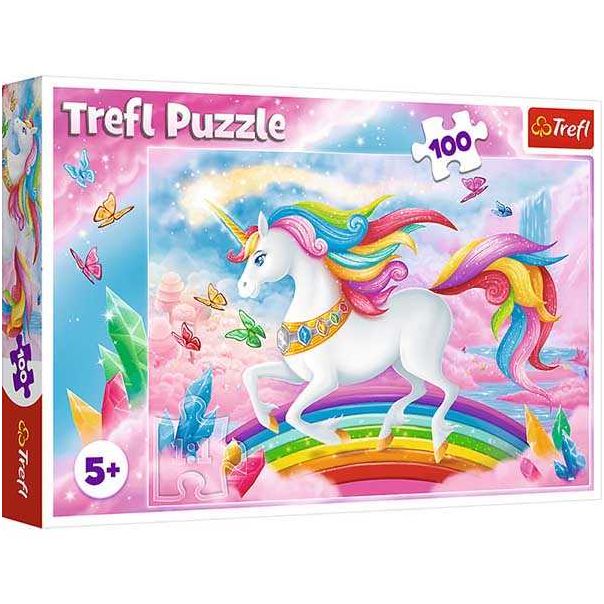 TREFL Puzzle Kristalni svet Jednoroga - 100 delova