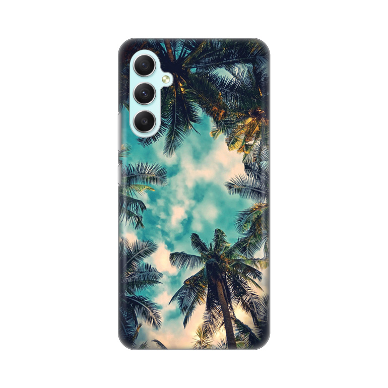 Maska Silikonska Print za Samsung A346B Galaxy A34 5G Palm Tree