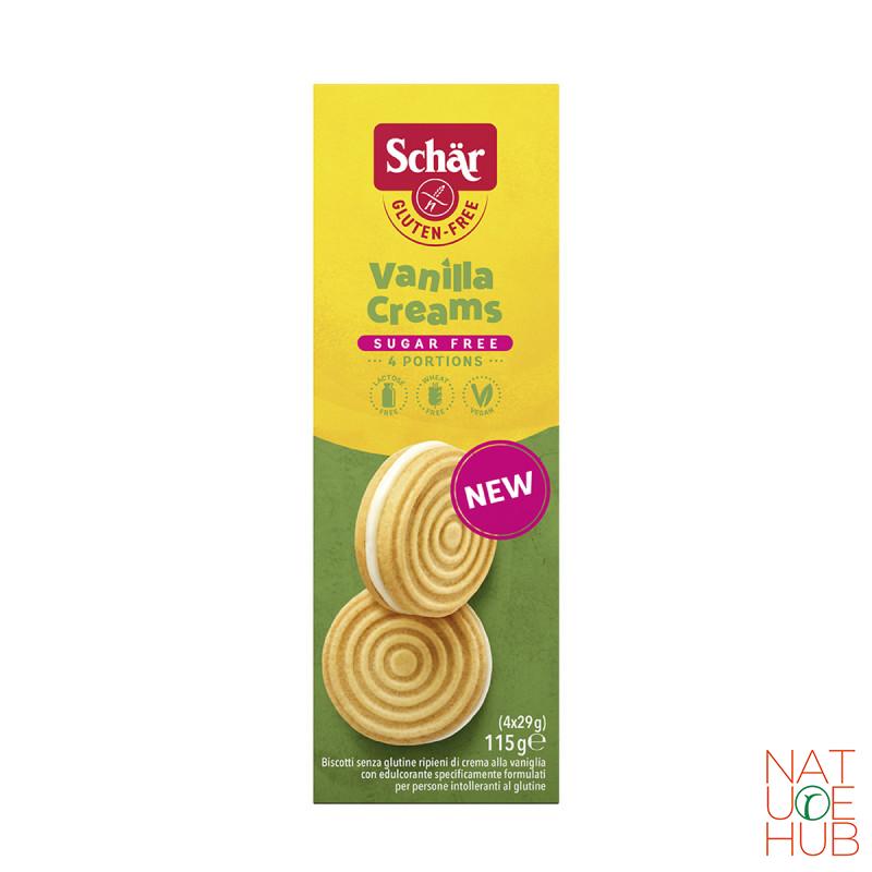 Vanila creams sugar free Schar, 115g