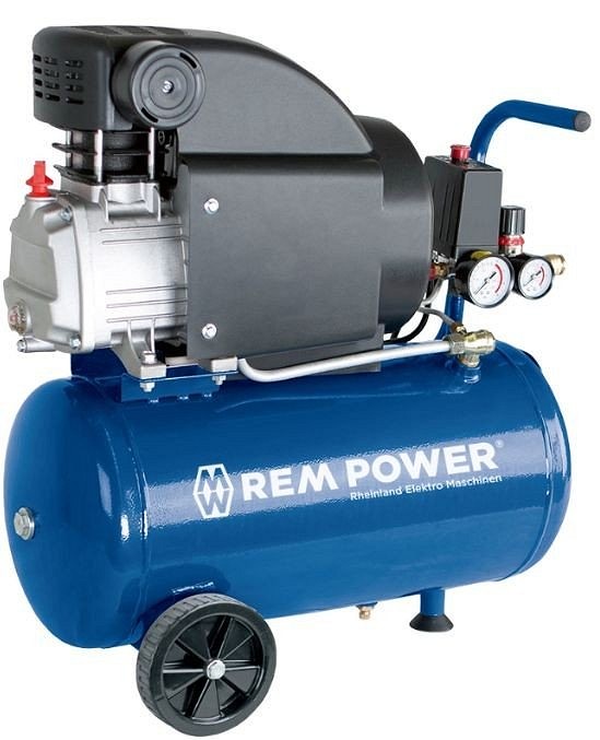 24L REM POWER KOMPRESOR E243/8/24-230V