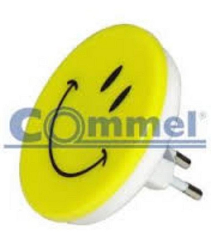 Nocno svetlo sa motivom SMILEY1.5W 230V+zast.