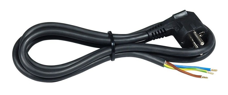 KABEL PRIK. CRNA H05VV-F 3X0.75L=3M 1300W