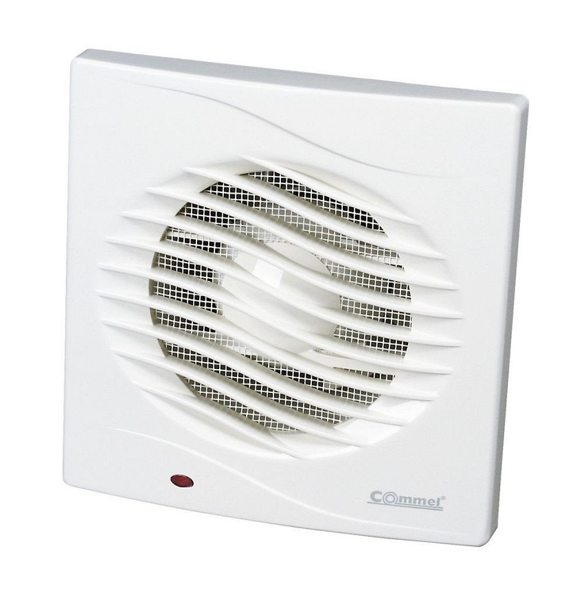 VENTILATOR 12W FI100 SA KLAPNOM