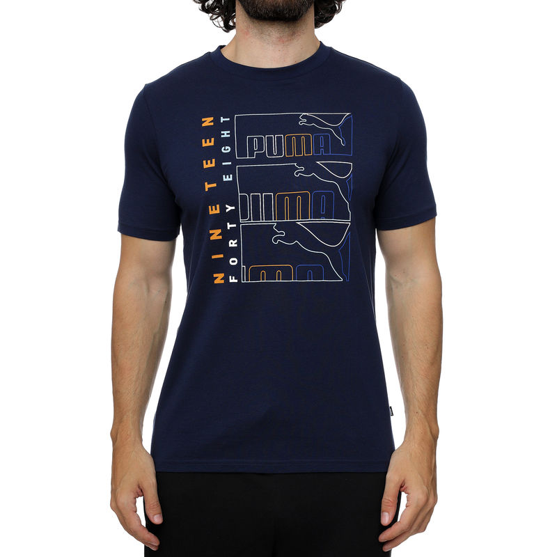 MUŠKA MAJICA PUMA GRAPHICS TRIPLE NO. 1 LOGO TEE