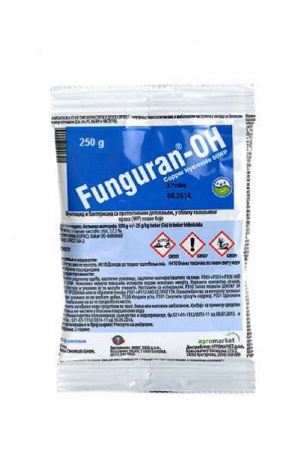 FUNGURAN OH 50 WP 250GR
Šifra: 4580 JM: KOM