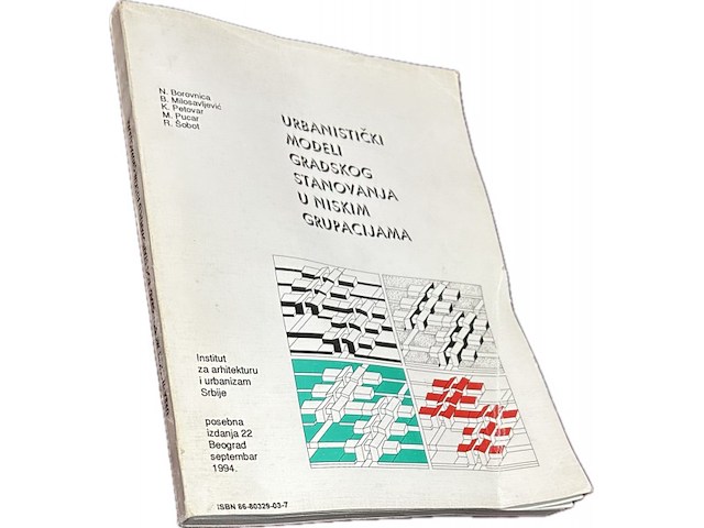 Urbanistički modeli gradskog stanovanja u niskim grupa