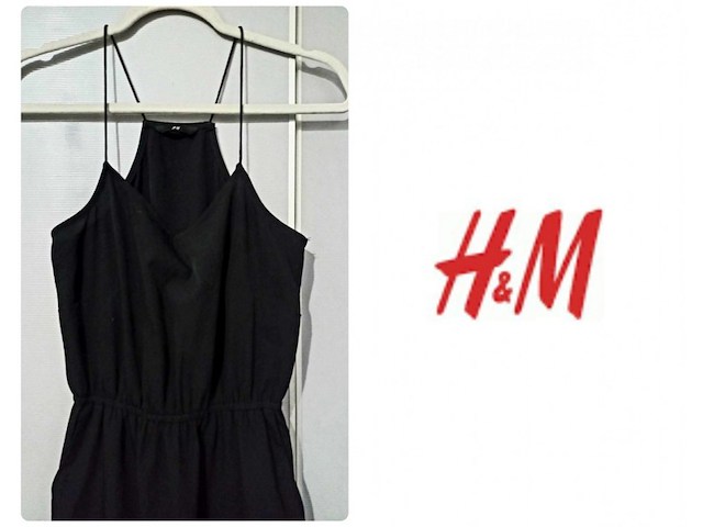 H&;M crna lagana letnja haljina 38