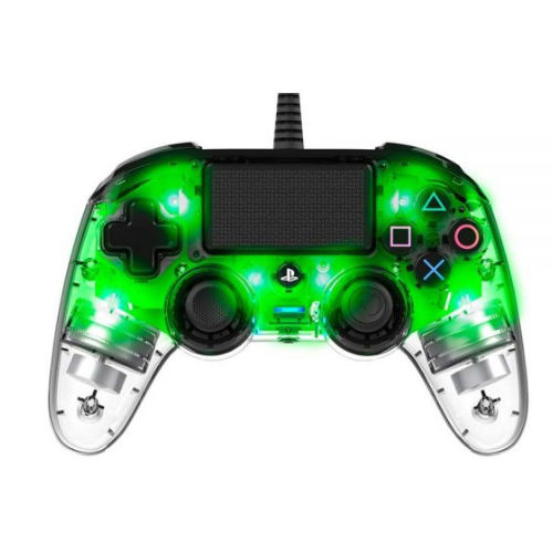 NACON PS4 Wired Illuminated Compact Controller Zeleni