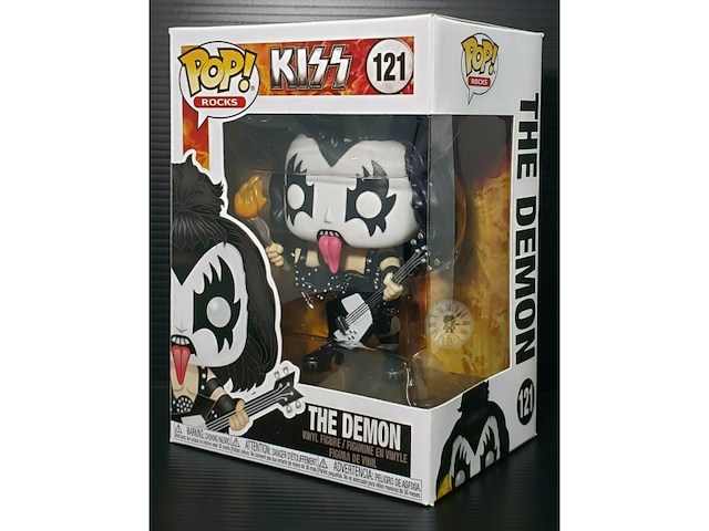 Kiss The Demon 9 cm Funko Pop! Rocks