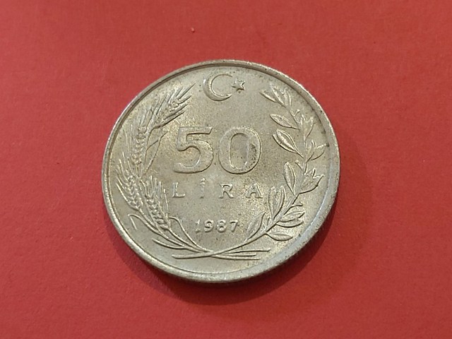 Turska  - 50 lira 1987 god