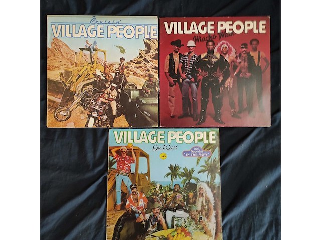 Village People x 3 albuma