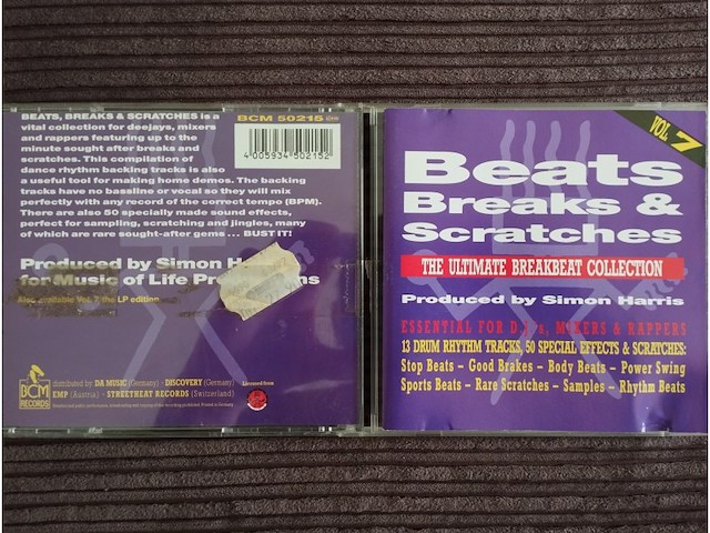 Simon Harris - Beats,Breaks+Scratches Vol.7