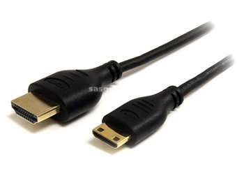 Kabl HDMI 1.4 (M) - HDMI Mini (M) 1.8m crni