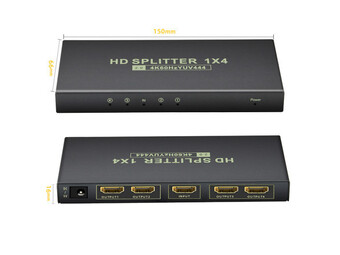 XWave HDMI2.0 spliter 1x in - 4x out 4K x 2K Activ ( HDMI2.0 spliter 1x in - 4x out 4K x 2K Activ )
