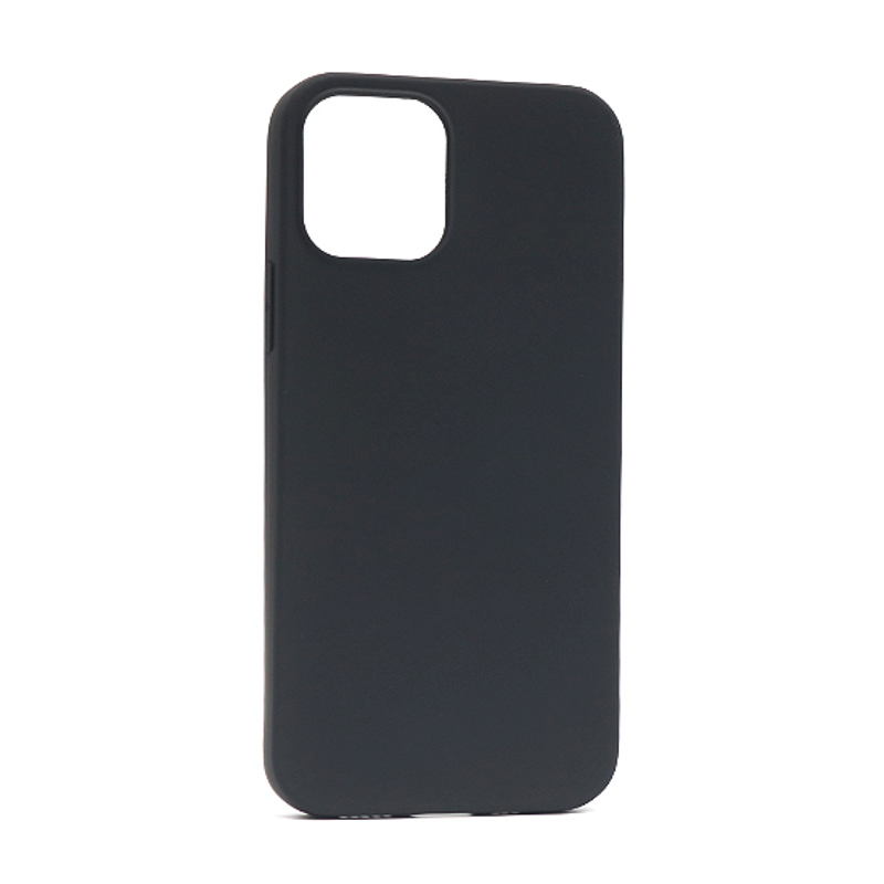 iPhone 12 Pro silikonska futrola Gentle Color (Black)