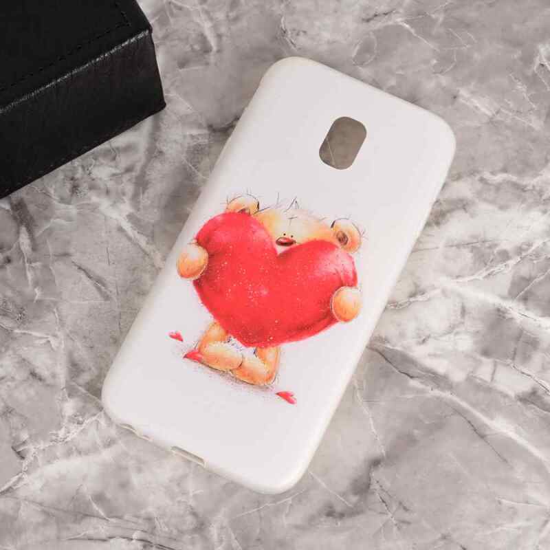 Maska silikon Print za Samsung J3 2017 Teddy love 2