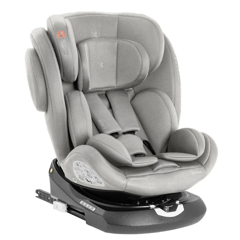 Kikka Boo i-Felix autosedište i-Size Light Grey, 40-150 cm Isofix