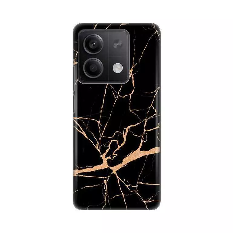 Maska silikon Print za Xiaomi Redmi Note 13 4G All Black