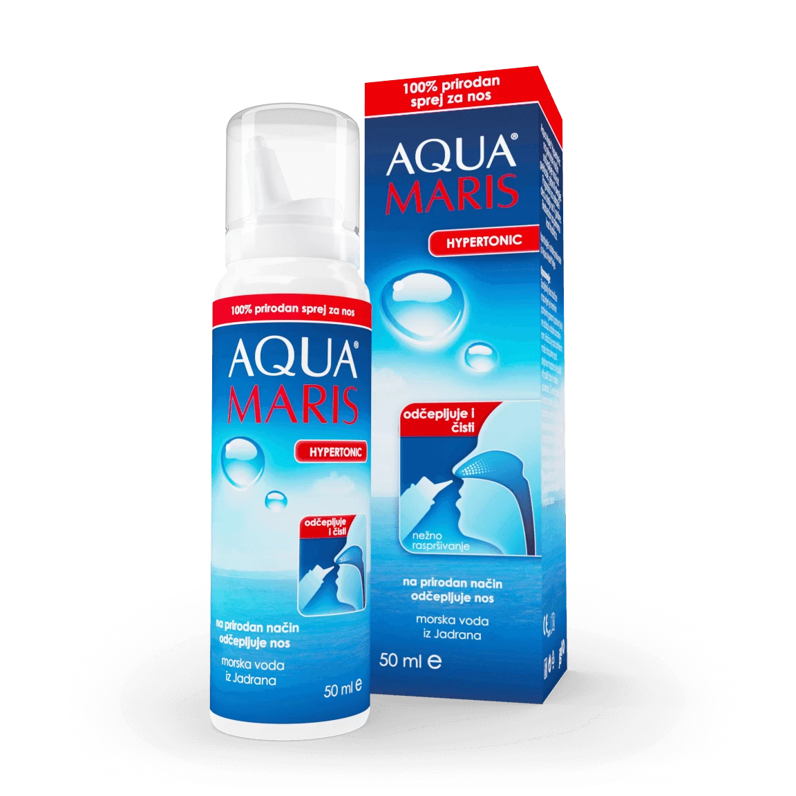 AQUA MARIS HYPERTONIC SPREJ ZA NOS 50 ML