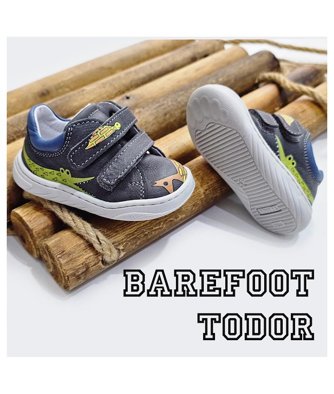 TODOR BAREFOOT CIPELE - GREY