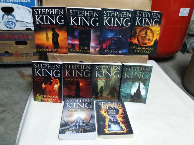 Stephen King - Mračna kula - komplet