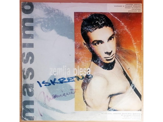 LP MASSIMO - Zemlja plesa (1990) NM, AUTOGRAM !!!