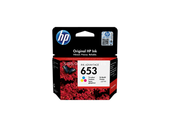 Kertridž HP 653/tri boje