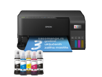 L3550 EcoTank, print-scan-copy, Color, A4, 4800X1200, USB, Wi-Fi, Manual Duplex ( C11CK59403 )