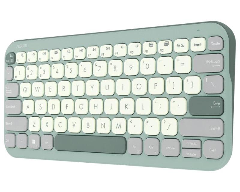 ASUS KW100 Marshmallow Wireless tastatura GN