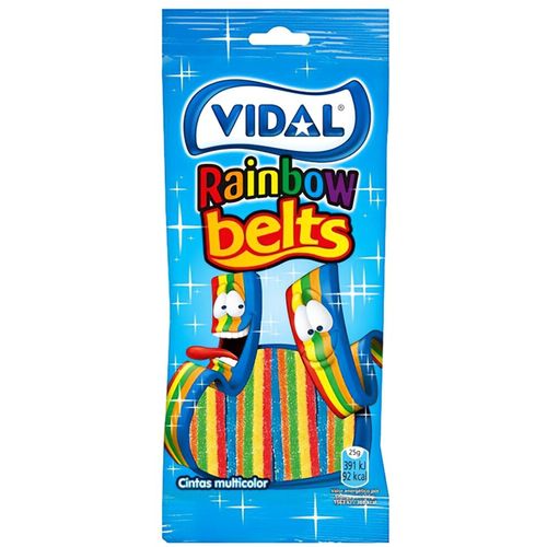 Vidal gumene bombone rainbow belts 90g
